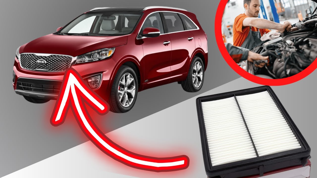 Easy DIY Guide: Replace 2016 - 2020 Kia Sorento Engine Air Filter ...